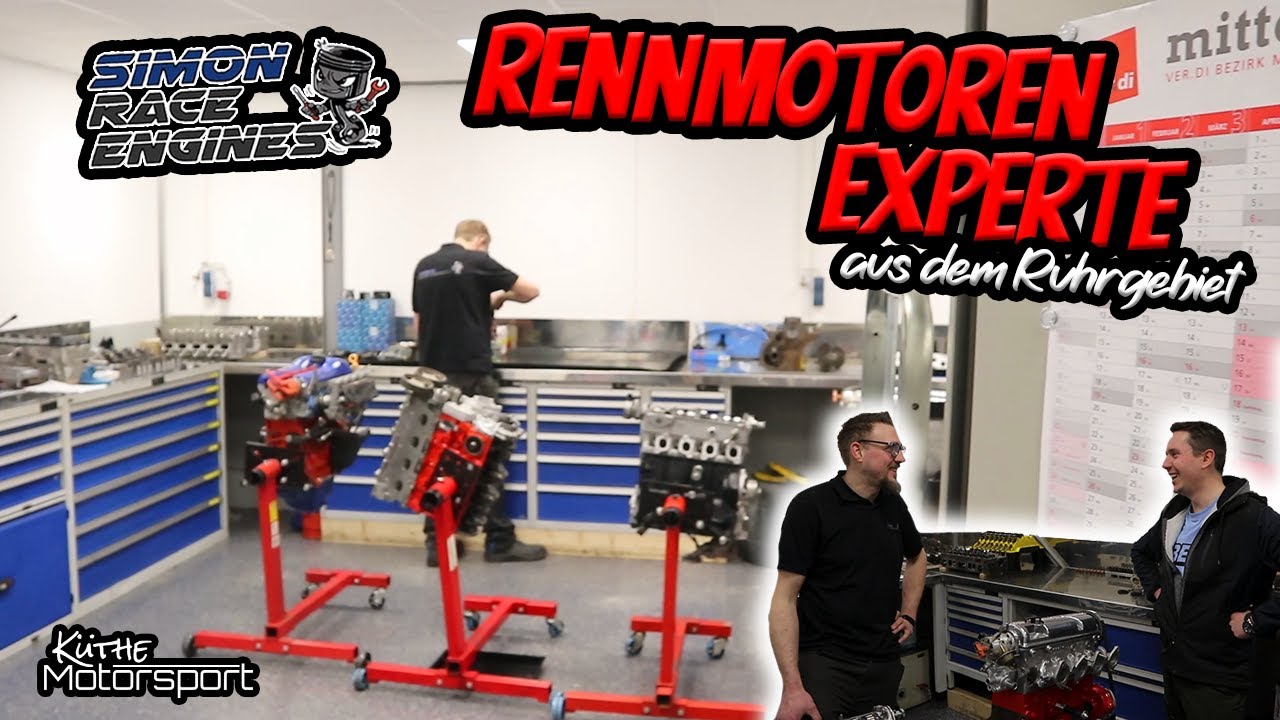 RENNMOTOREN-EXPERTE aus dem RUHRGEBIET | Besuch bei Simon Race Engines ...