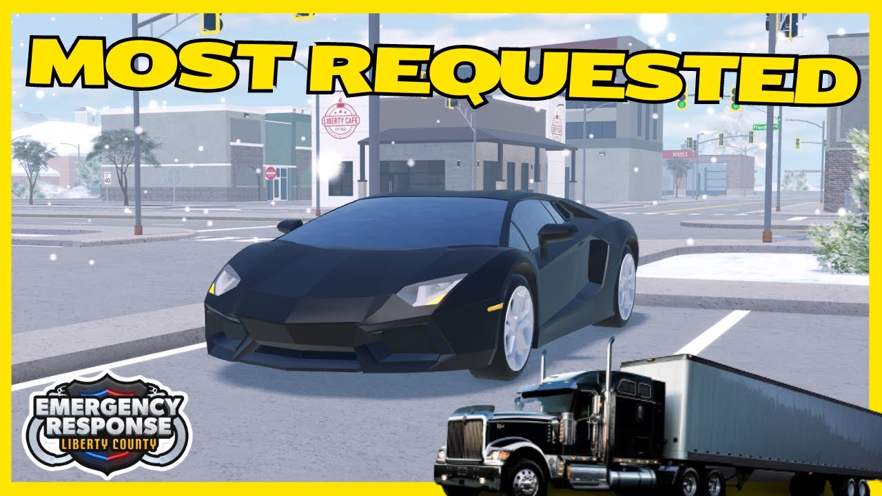 Top 3 MOST REQUESTED CARS in ERLC (Liberty County) - YouTube