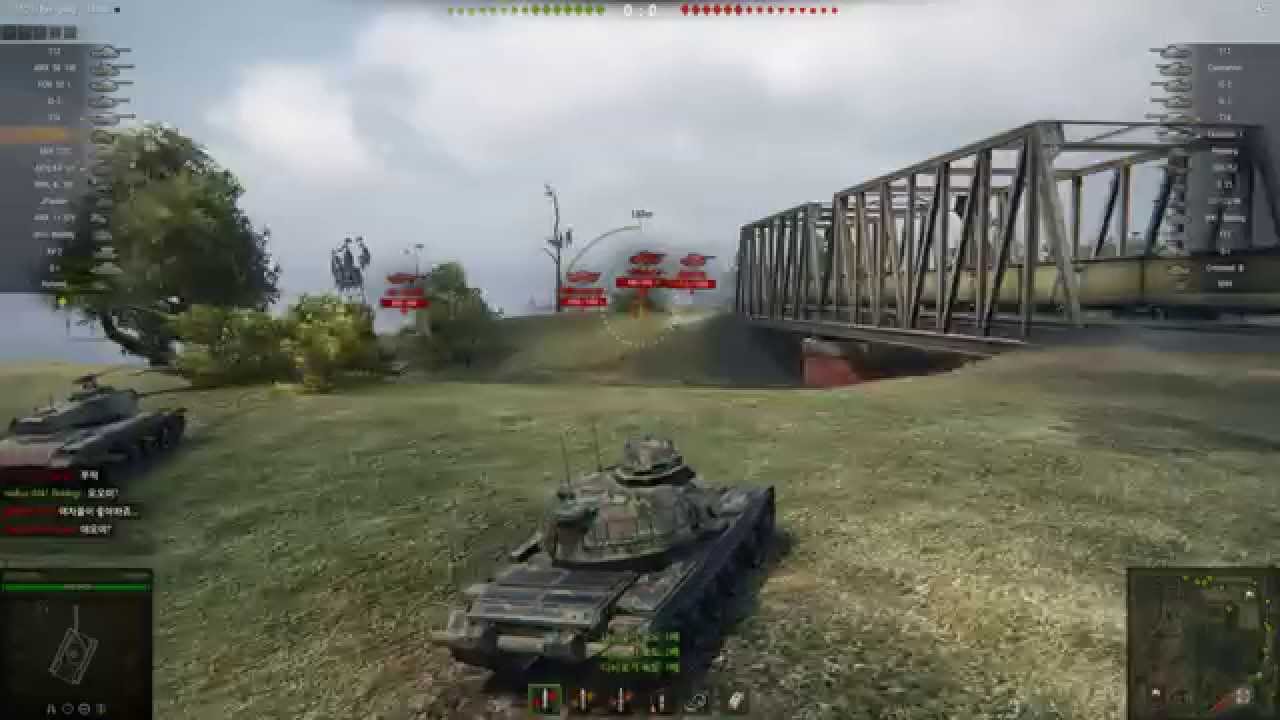 월드오브탱크(World Of Tanks) 59-patton Gameplay[None] - YouTube