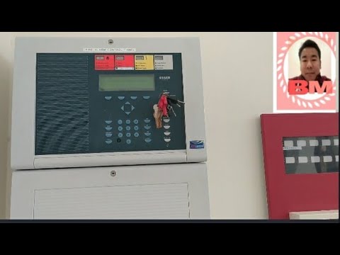HOW TO OPERATE #ESSER(IQ8 CONTROL FIRE ALARM PANEL - YouTube