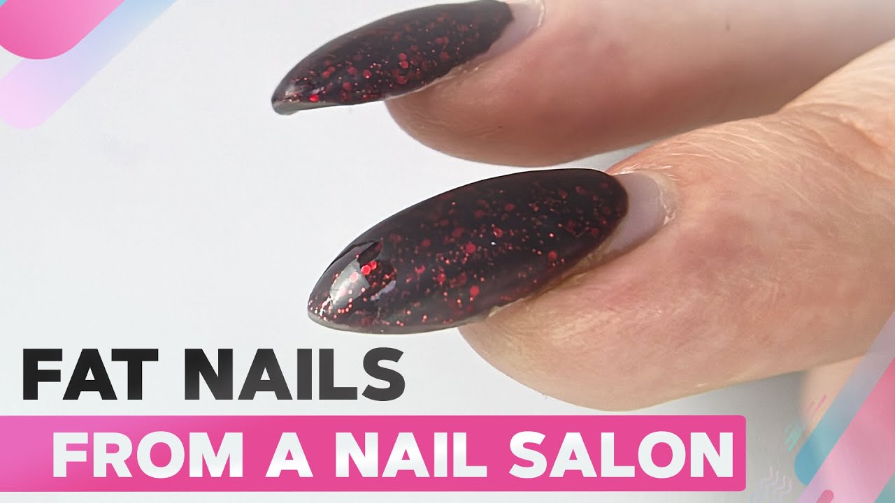 Fat Nails | Nail Plate Alignment | Festive Aquamarine Nail Art - YouTube
