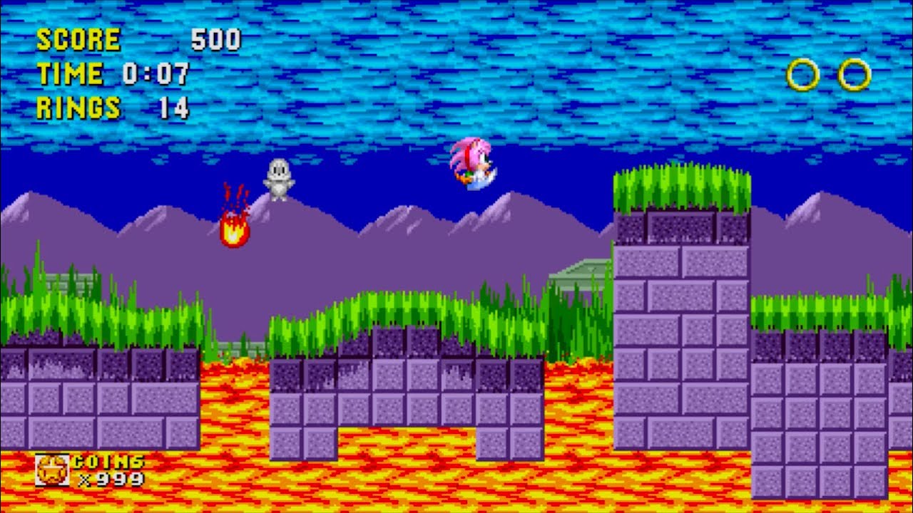Sonic the Hedgehog "Origins": Marble Zone Act 1 (Amy) [1080 HD] - YouTube