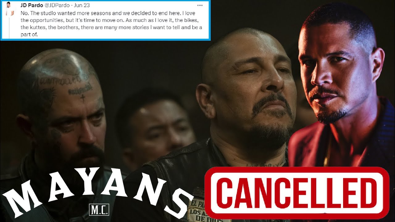 JD PARDO CLAIMS MAYANS MC WAS NOT CANCELLED! ACTORS DECIDED TO END THE ...