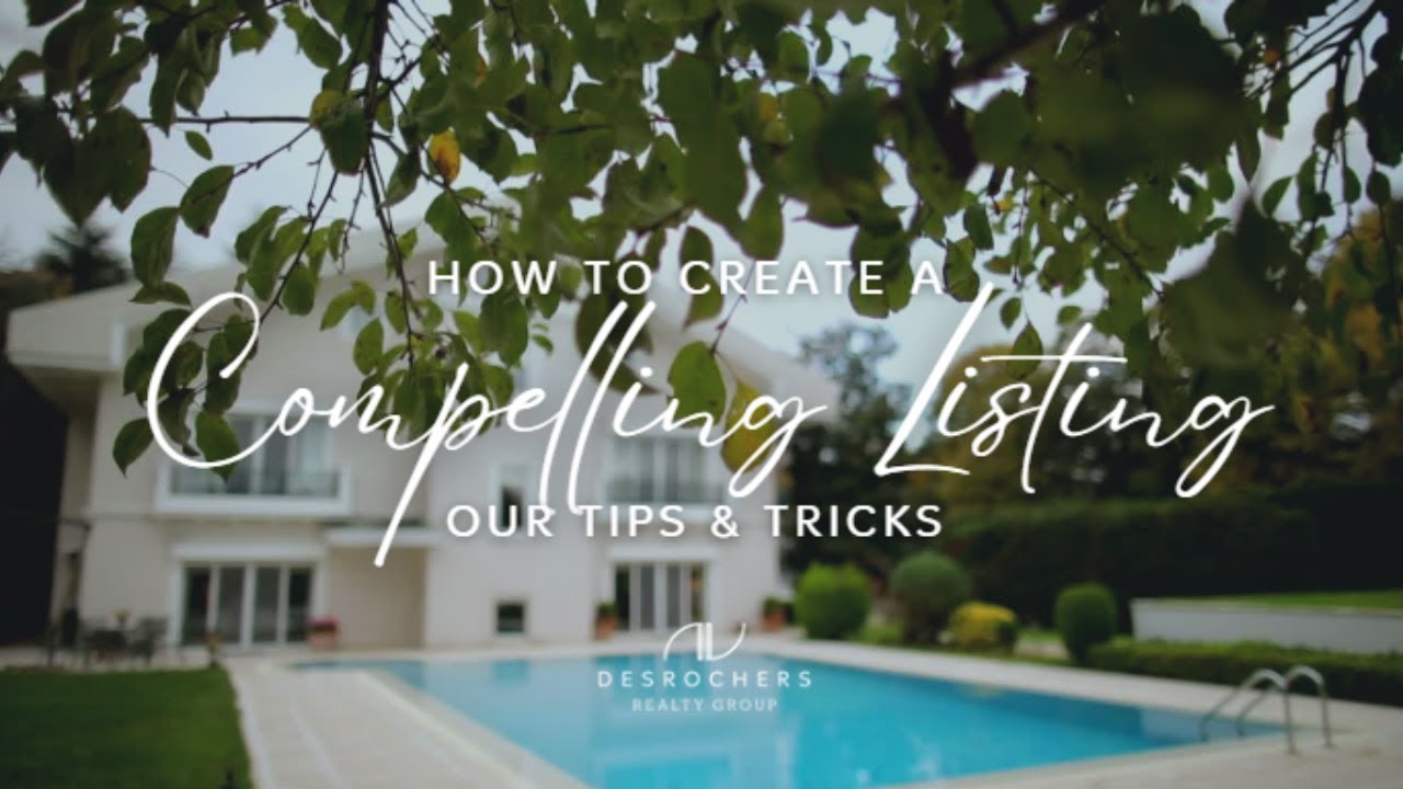 How to create a compelling property listing! - YouTube