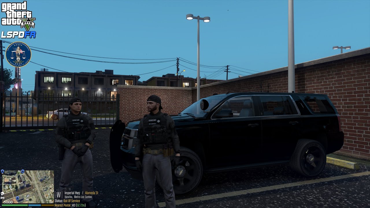 GTA V - LSPDFR 0.4.9🚔 - LSPD/LAPD - Gang Unit - Officers Under Fire ...