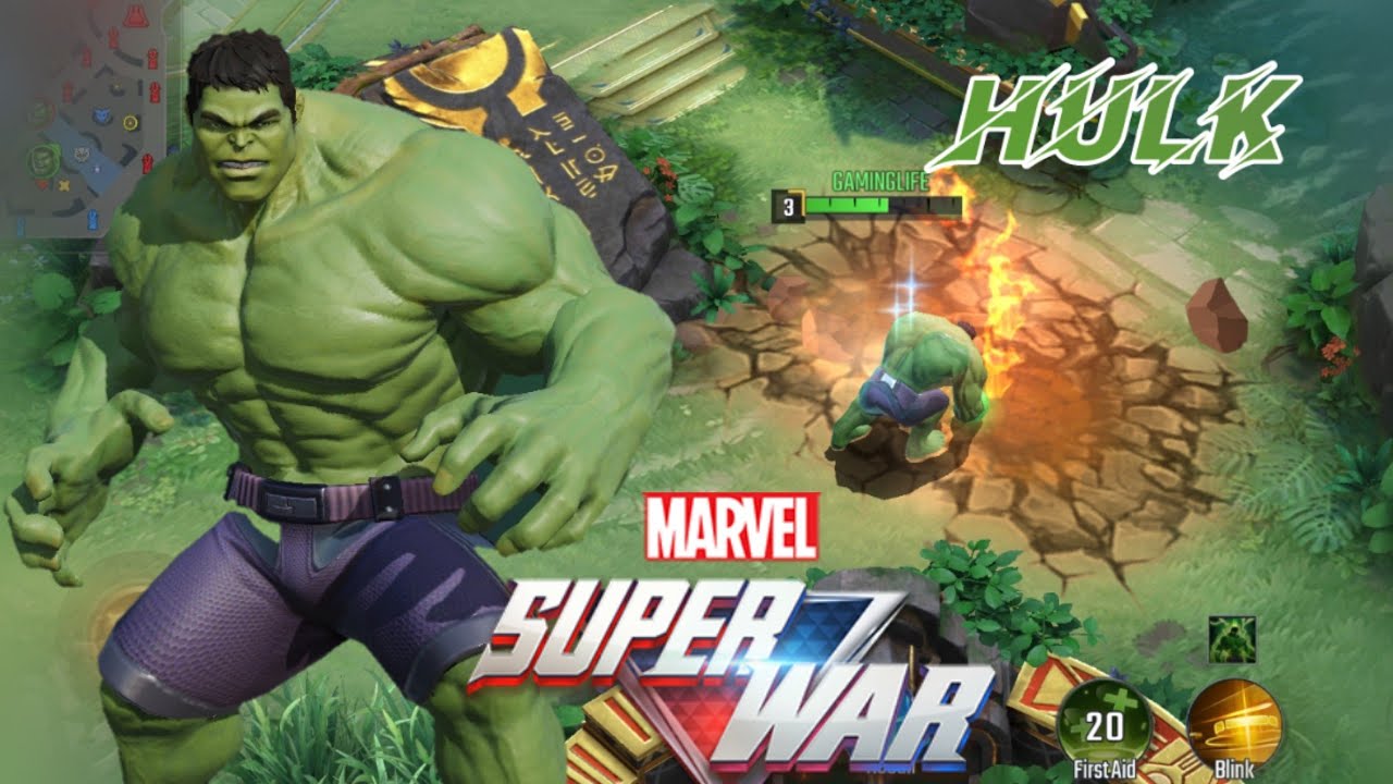 Marvel Super War: HULK ( Tank) Gameplay | Marvel Super War - YouTube