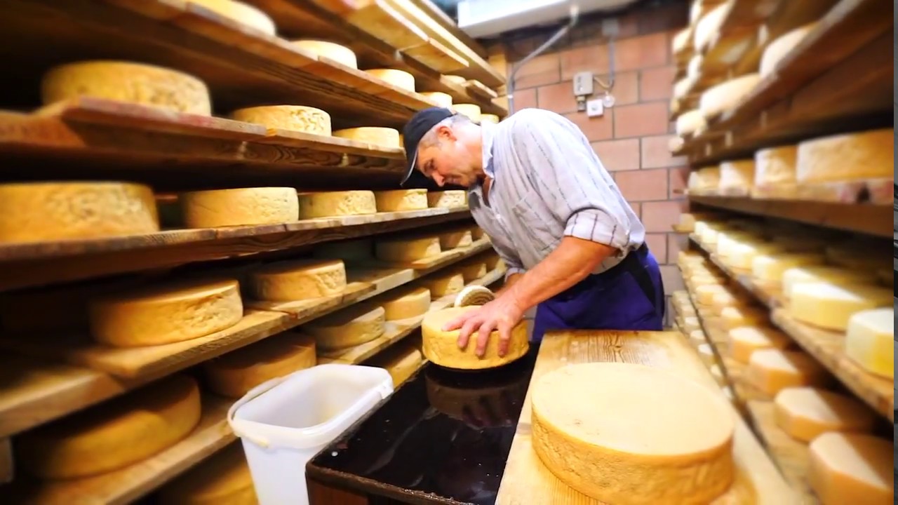 Cheesemaking in Gruyères with Gerard - YouTube