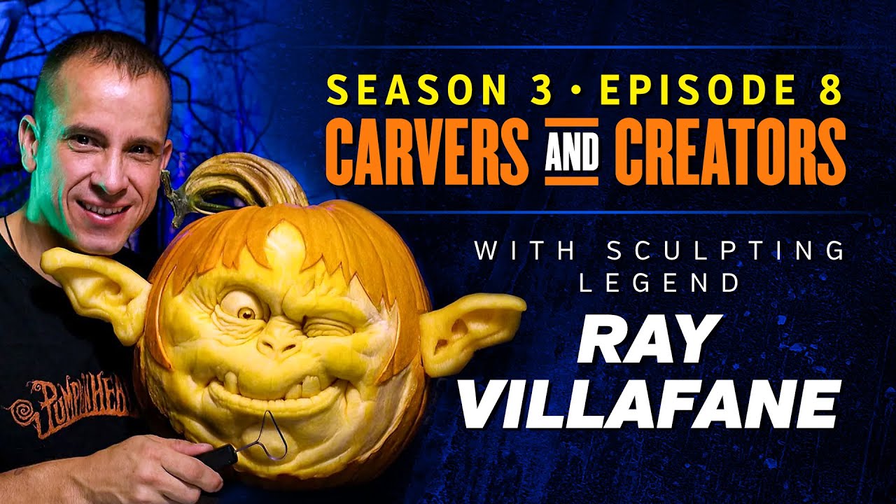 Carvers & Creators – with pumpkin sculpting legend Ray Villafane - YouTube