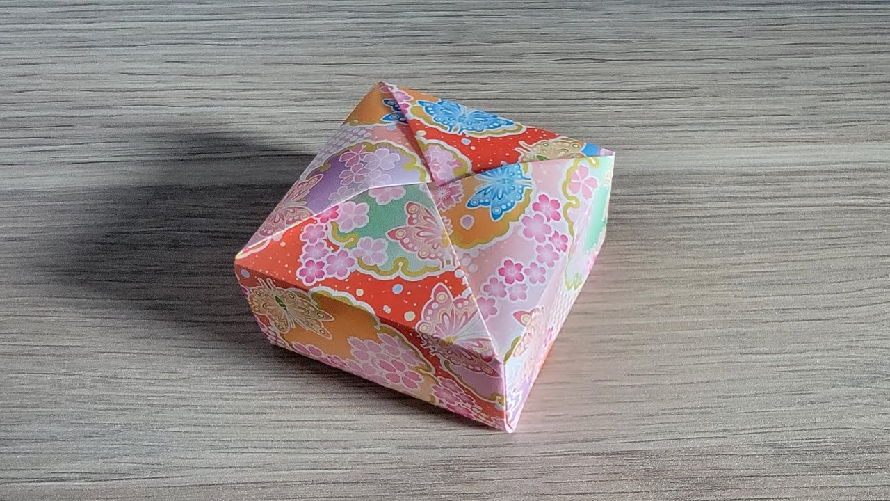 Origami Tato Box Two More Variations Of Diamond Edge Tato Box — Both