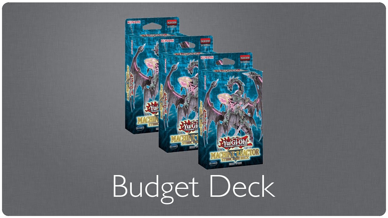 Deckprofile: Machine Reactor - Budget Deck - YouTube