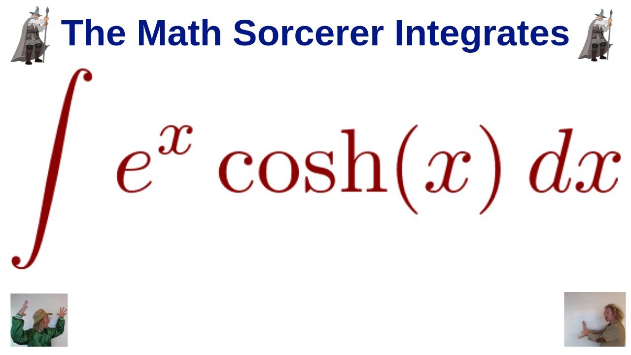 Integration Problem the Integral of e^x*coshx - YouTube