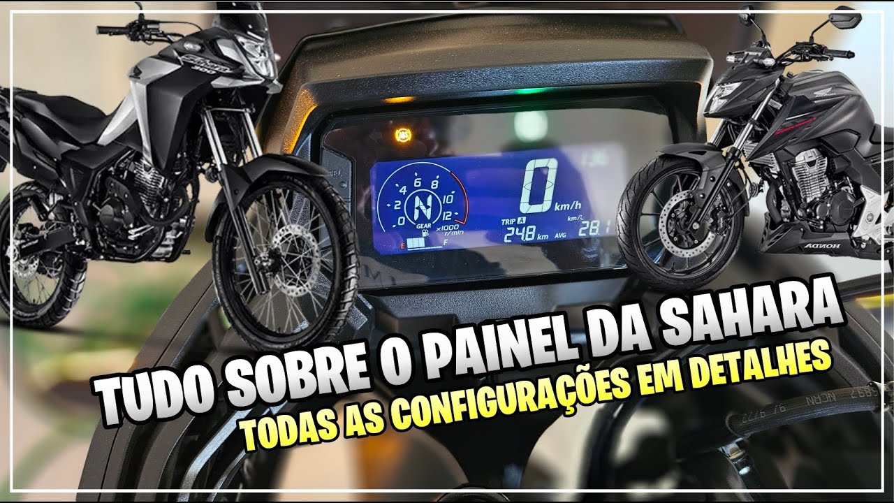 PAINEL DA SAHARA 300 EM DETALHES - YouTube