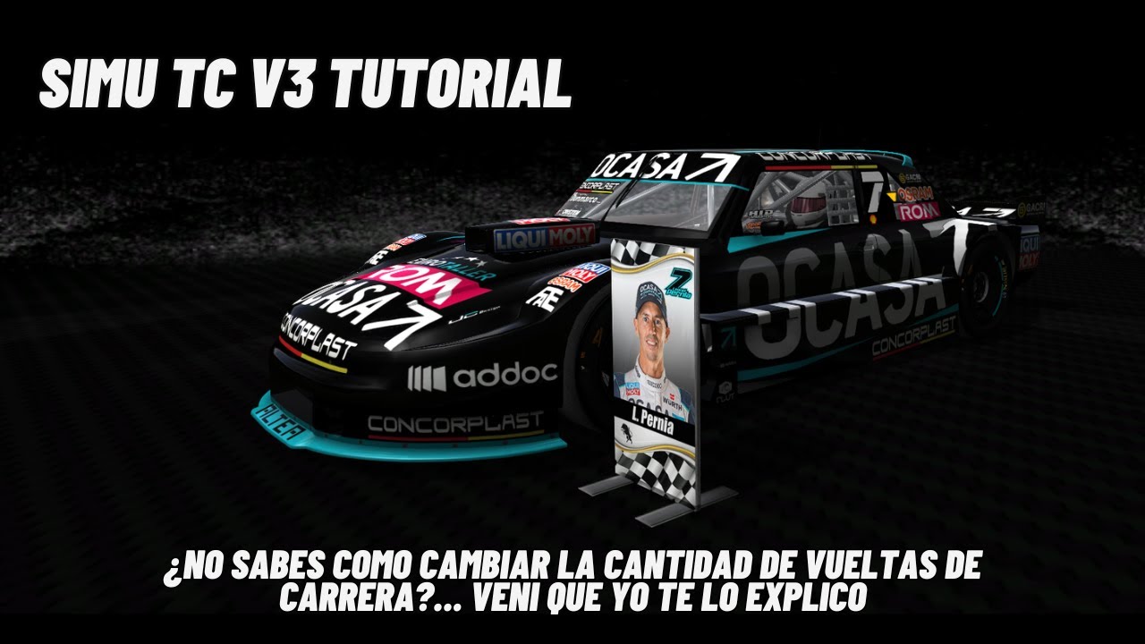 Simu TC Tutorial No Sabes Como Cambiar Las Vueltas De Carrera... Yo Te Lo Explico - YouTube