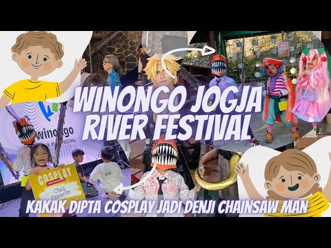 Keseruan kita di Winongo Jogja River Festival | Seru abis guys - YouTube