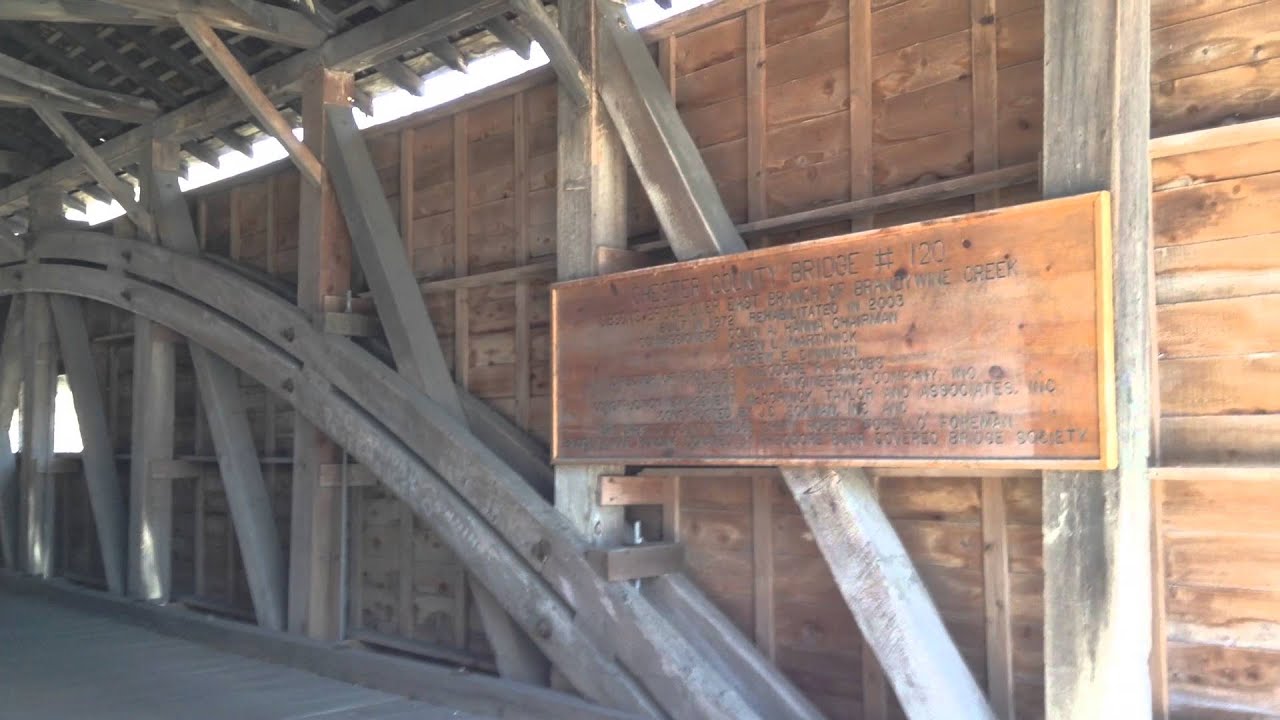 Gibson's Covered Bridge (Downingtown, PA) - YouTube