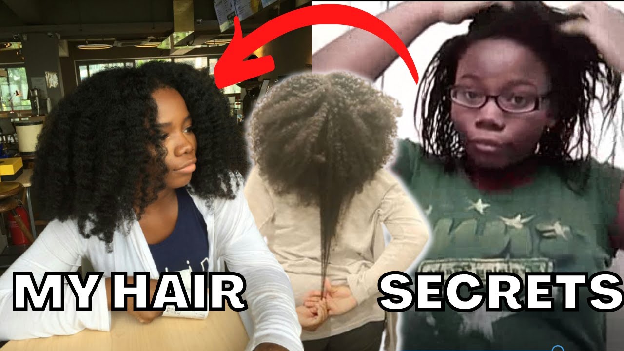 How I Grew My Natural Hair To Waist Length Hair Journey Products