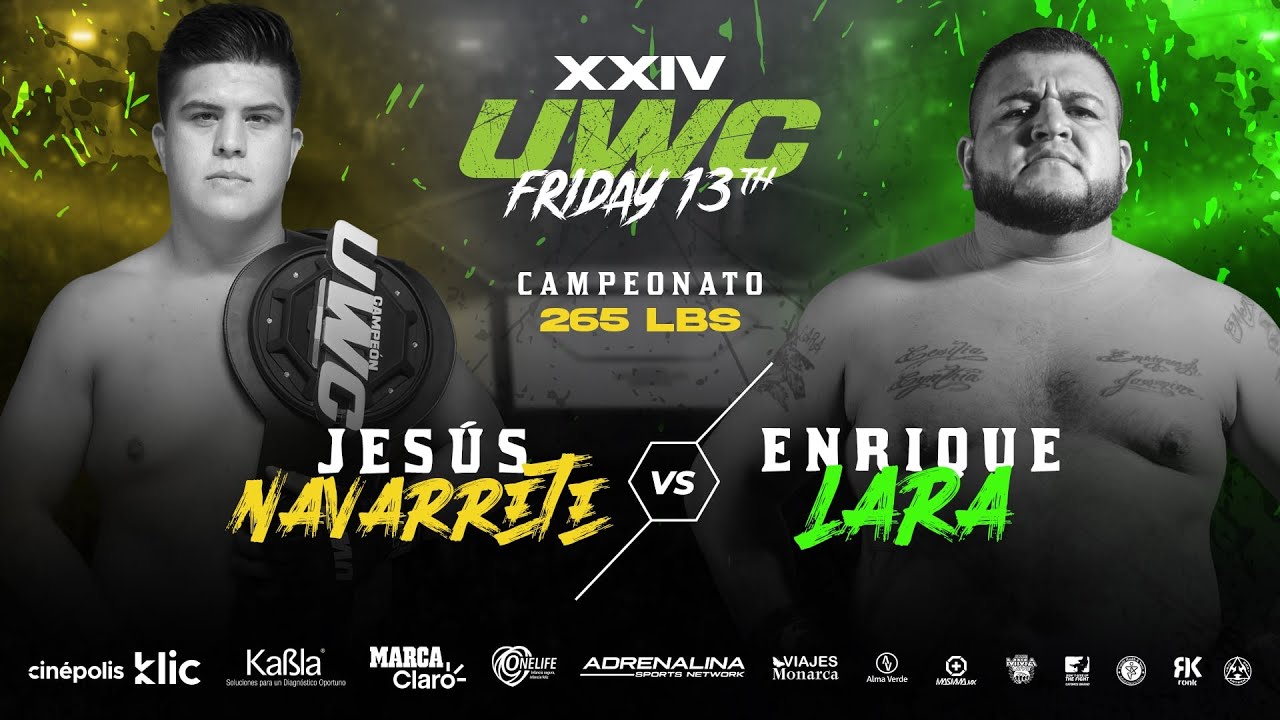 UWC 24 Pelea 12 Jesus Navarrete vs Enrique Lara - YouTube