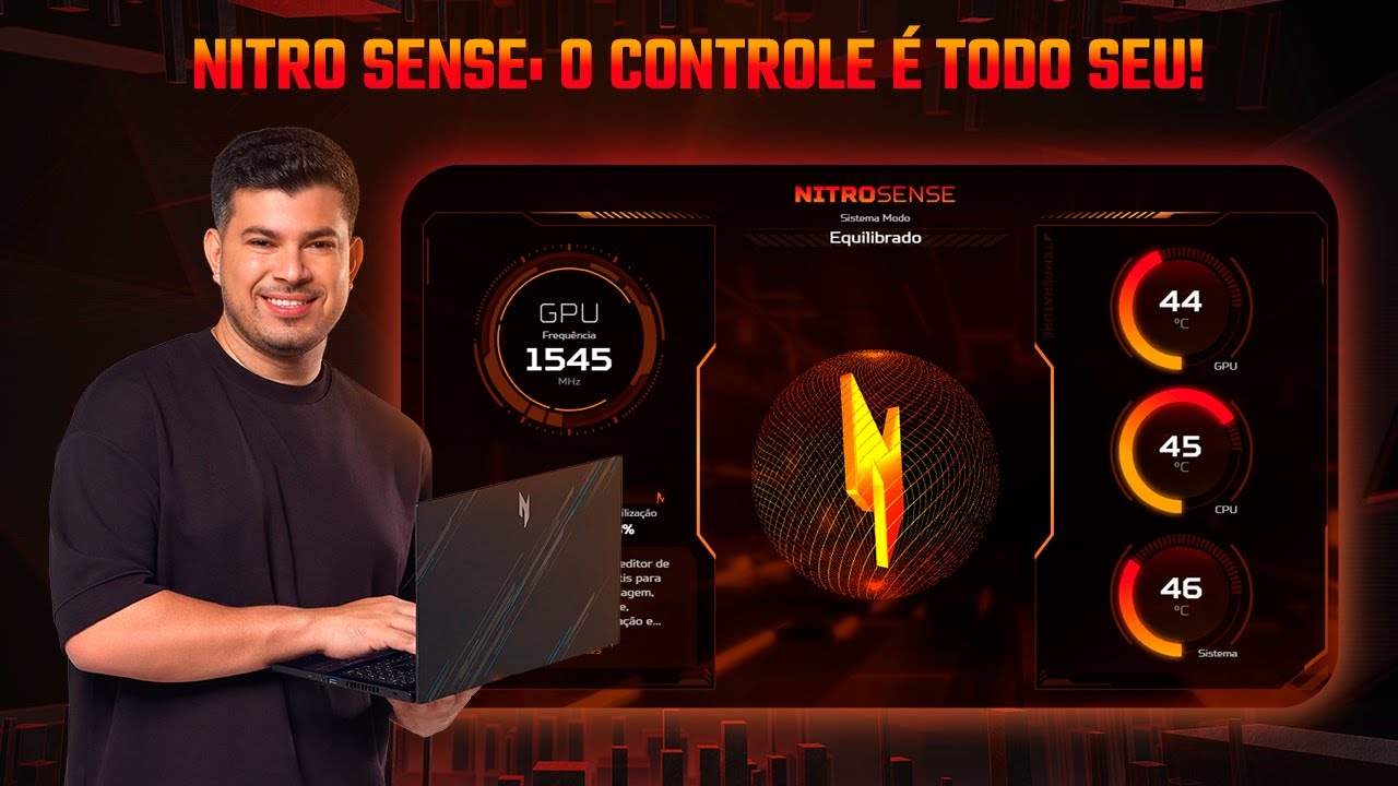 DESVENDANDO O NITRO SENSE: Potência total para o seu Acer Nitro - YouTube