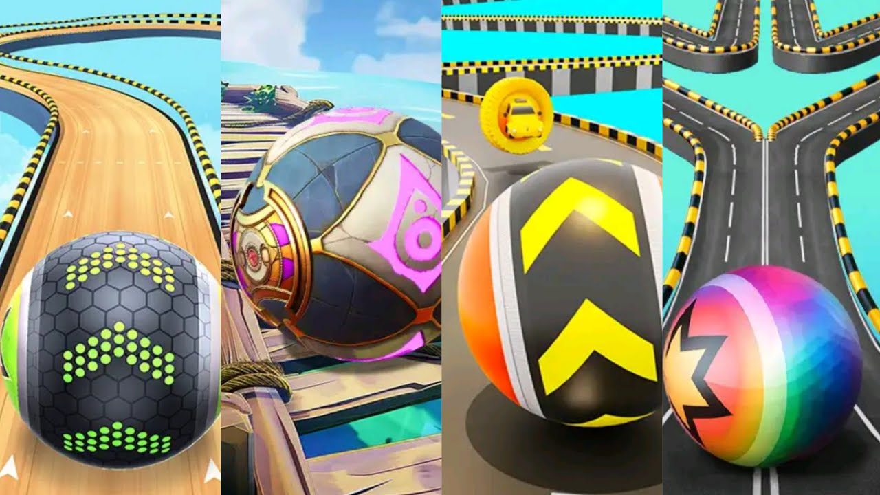 Going Balls VS Temple Rolling Balls, City Ball Run, Rolling Balls ...