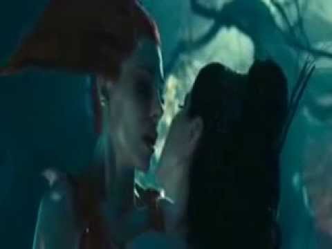 Lesbian Vampire Killers - kissing scenes (lesbian scenes)
