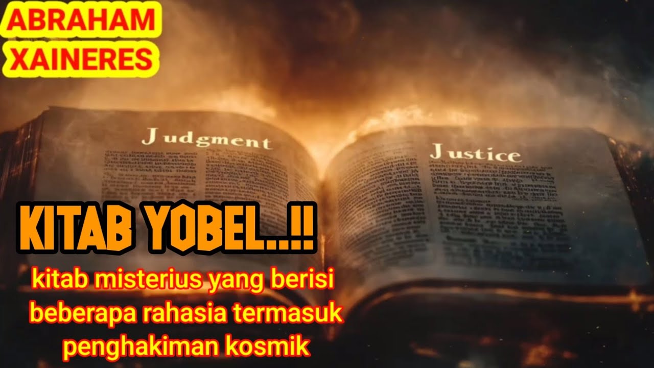 KITAB YOBEL YANG BERISI BEBERAPA RAHASIA TERMASUK PENGHAKIMAN KOSMIK ...