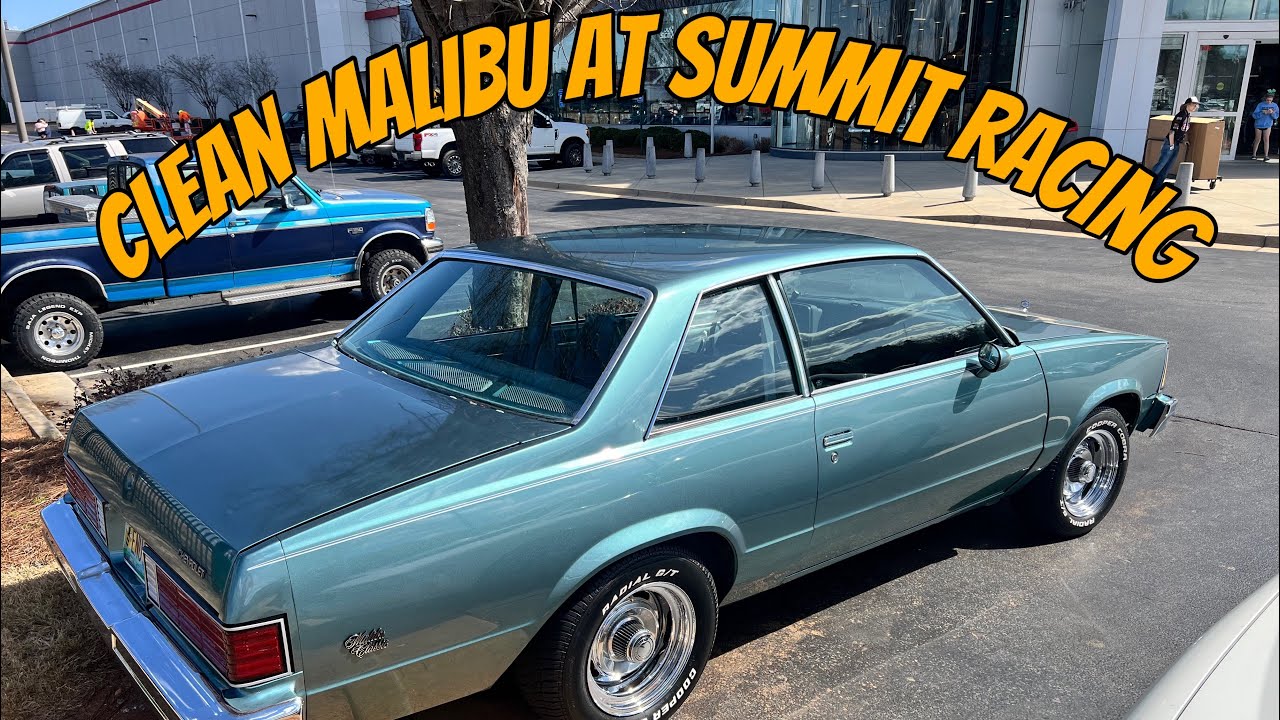 Super clean 81 Malibu classic at summit racing equipment - YouTube