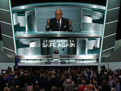 Giuliani Revs up RNC Convention in Cleveland - YouTube