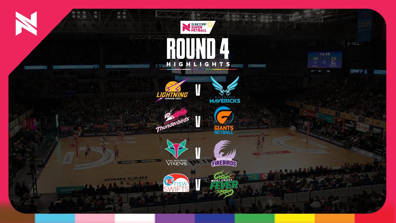 Suncorp Super Netball Highlights | Round 4 Inclusion Round 2024 - YouTube