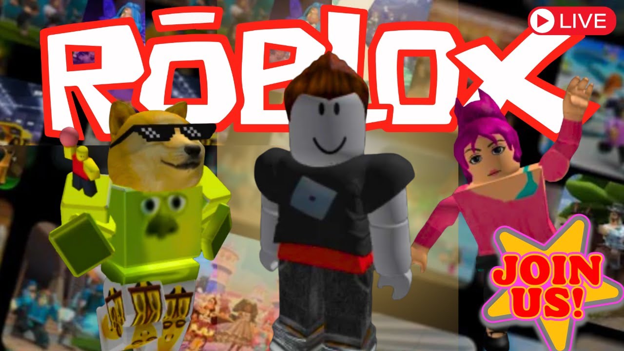 [LIVE] Roblox Custom Lobby! Come Join Us! - YouTube