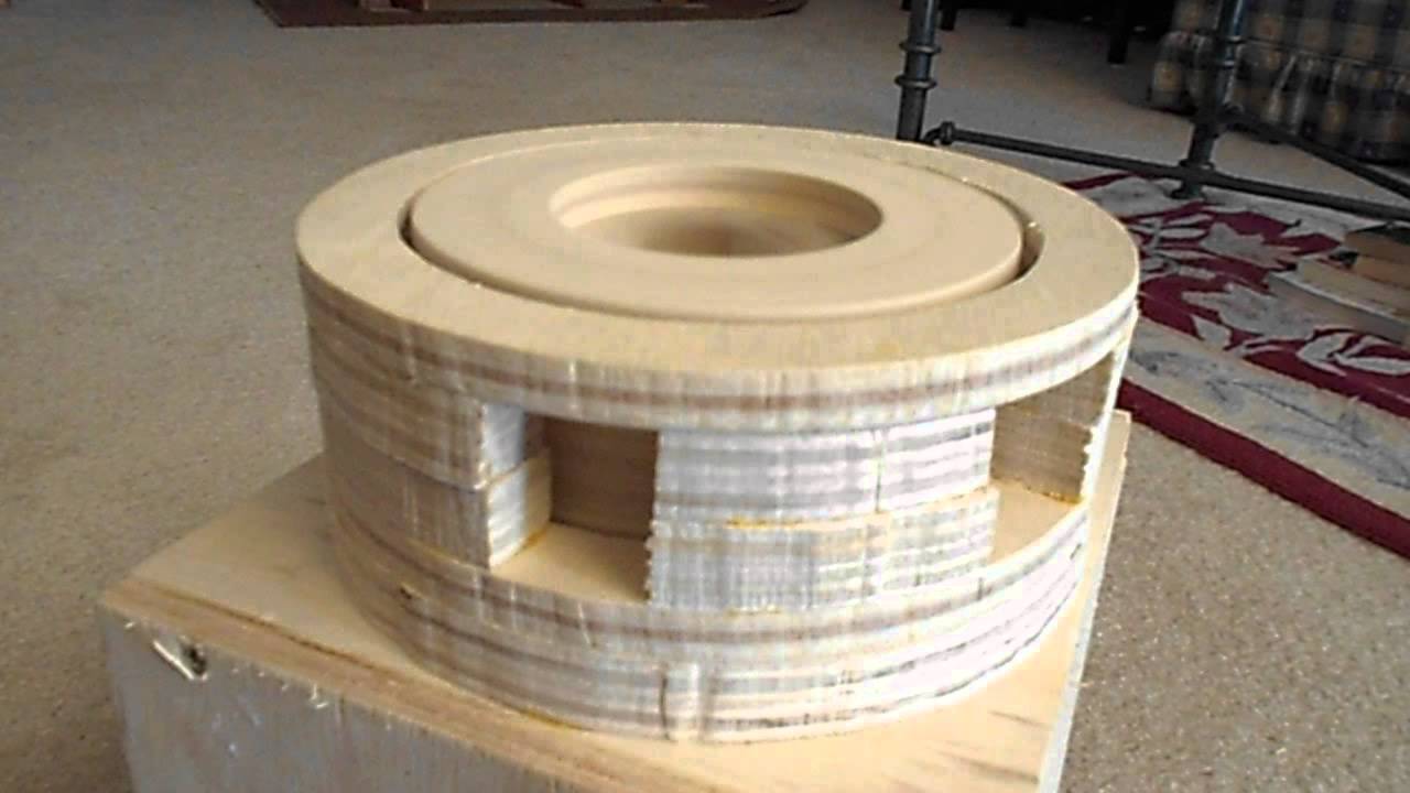 Homemade Wooden Air Raid Siren - YouTube