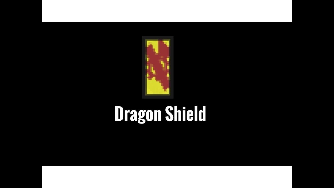 Minecraft How to Make a Dragon Shield - YouTube