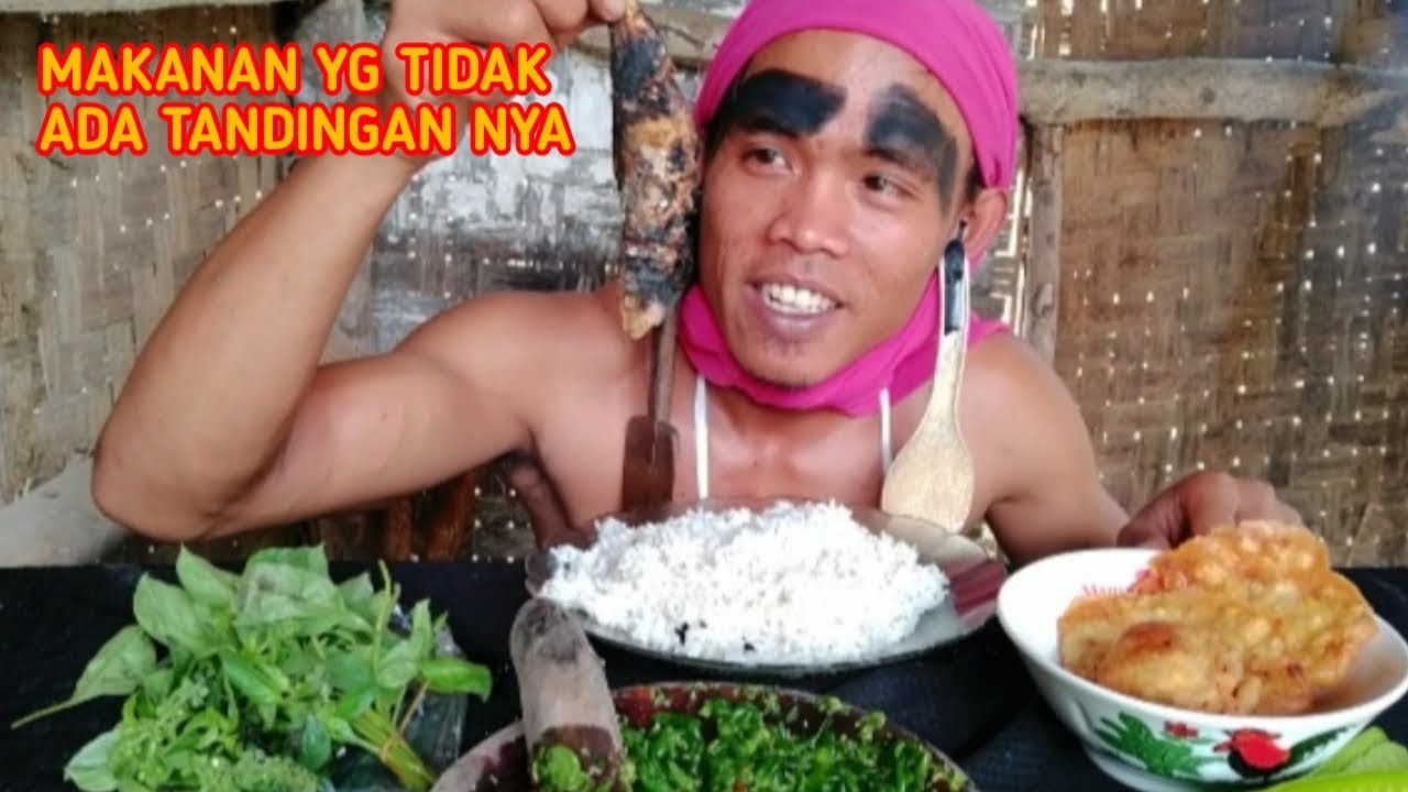 ENAK NYA MASAKAN JANDA MOTOK TUH!? KEREDOK LENCA DAN BAKAR IKAN ASIN ...