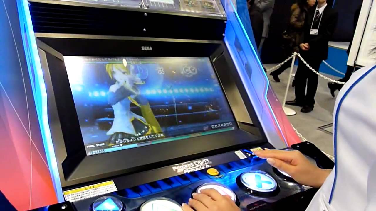 「Project DIVA Arcade」プレイムービー - YouTube