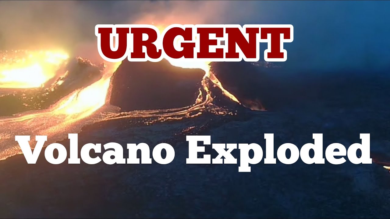 Volcano Exploded, Burst The Walls In Iceland Litli-Hrútur ...
