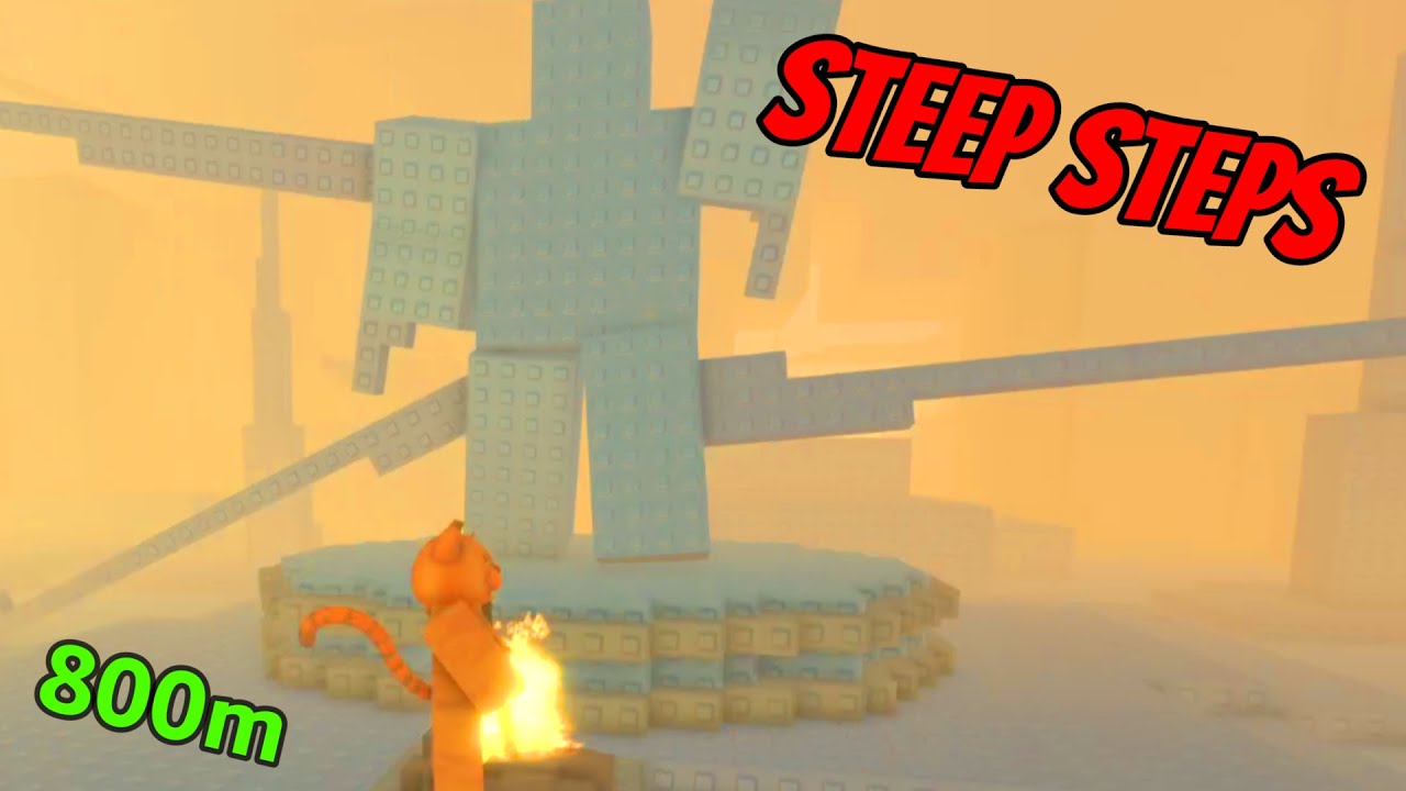 ROBLOX STEEP STEPS 800M COMPLETE (Grassy Grounds) - YouTube