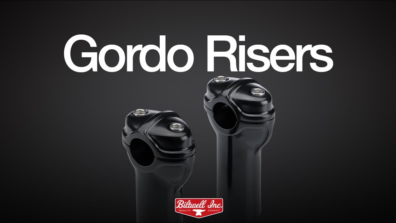 Biltwell Gordo Risers - YouTube