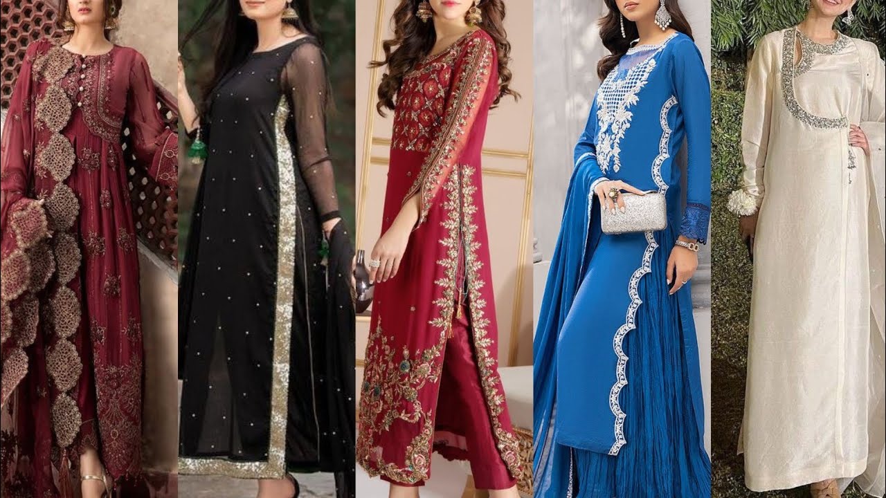 latest fancy long shirts design for girls | long shirts design for ...