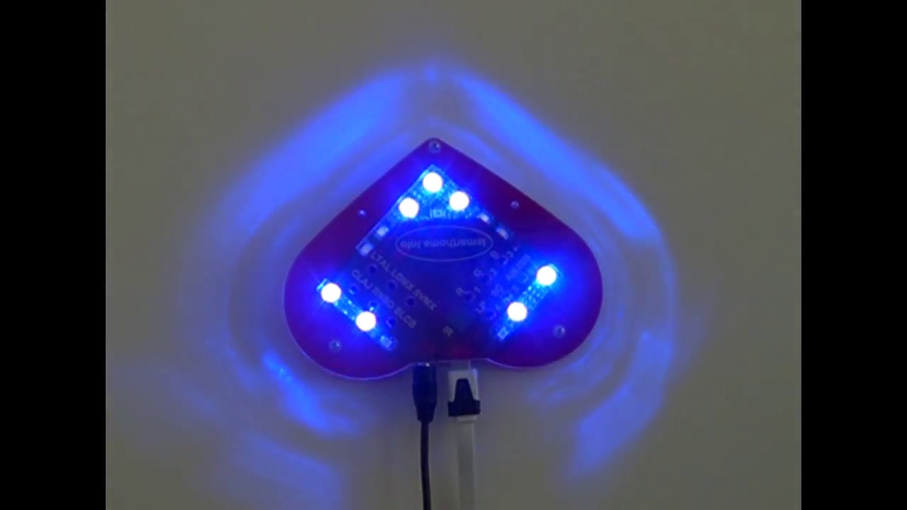 Sample Code 12: Using PWM to adjust the brightness of the BLUE and RED ...