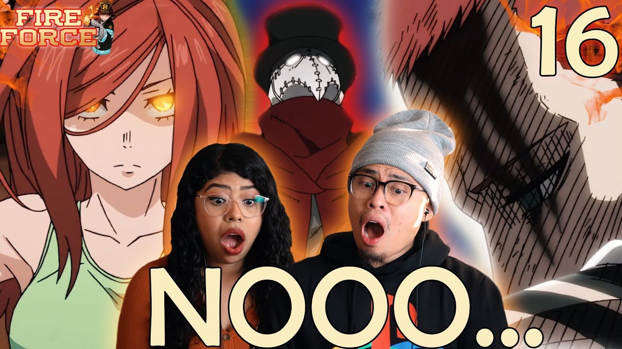 WE FEEL HOPELESS.. SHINRA VS GIOVANNI | FIRE FORCE EPISODE 16 REACTION ...