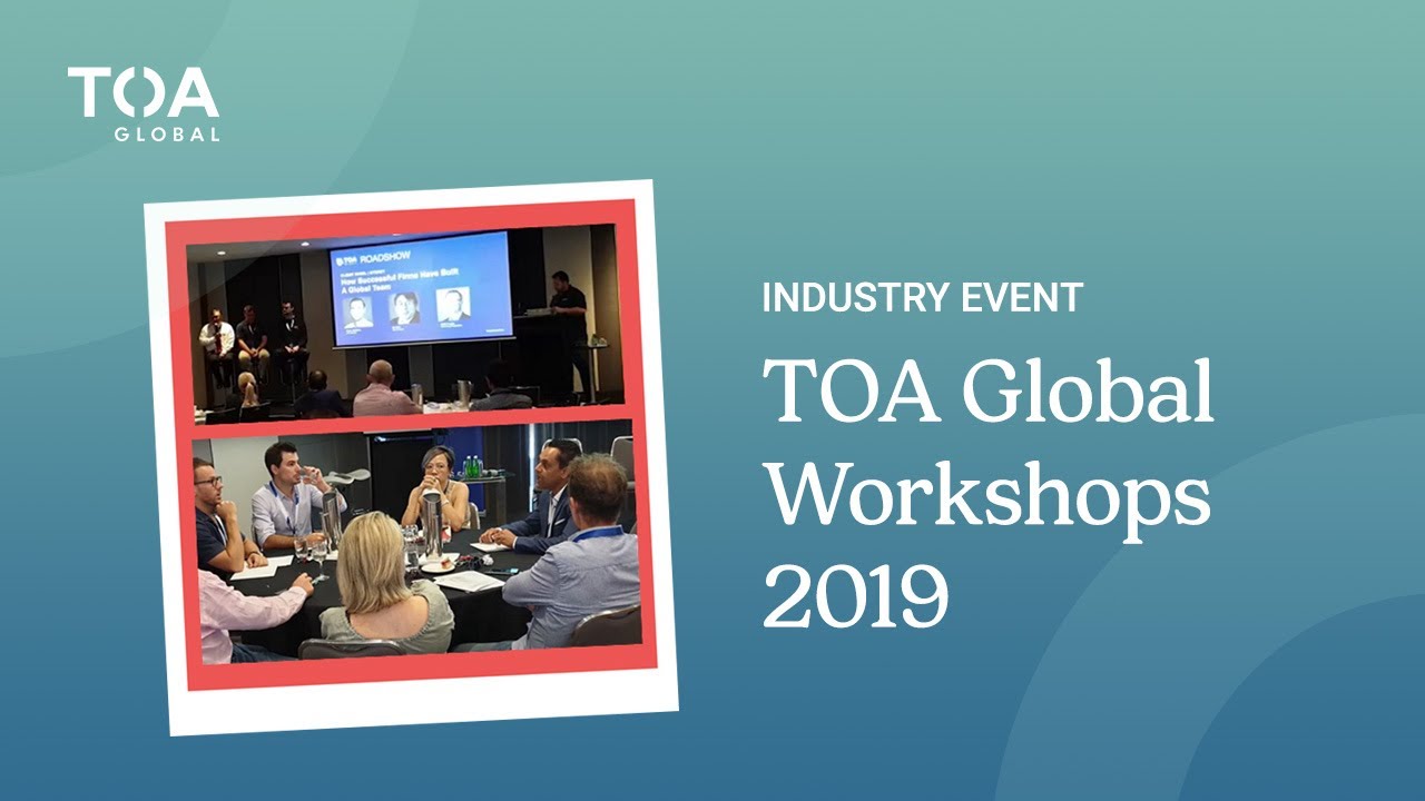 TOA Global - Workshops 2019 - YouTube