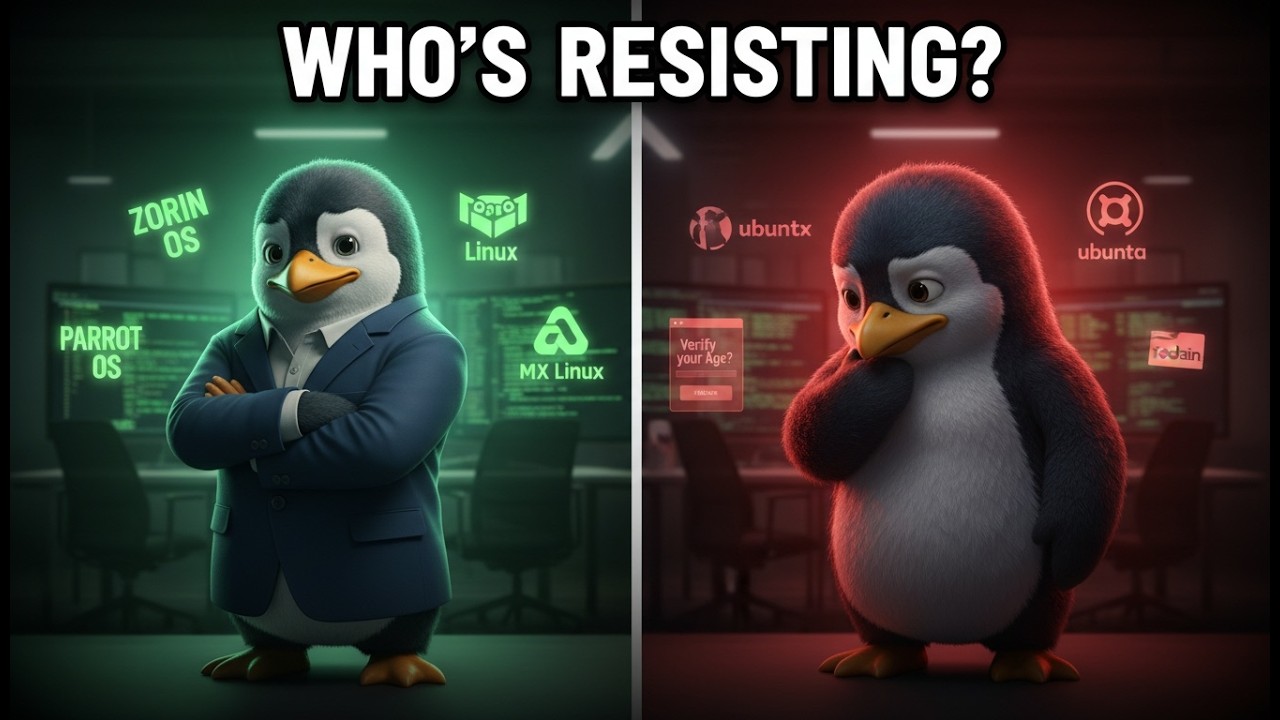 Linux Age Verification: Where 15+ Distros Actually Stand - YouTube