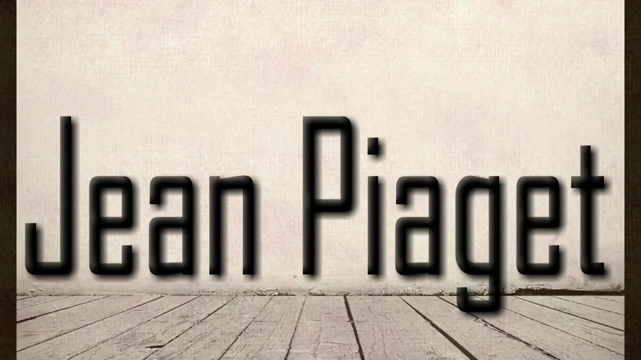 How to Pronounce Jean Piaget - YouTube