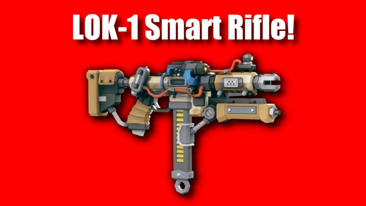 Deep Rock Galactic: LOK-1 Smart Rifle Gameplay - YouTube