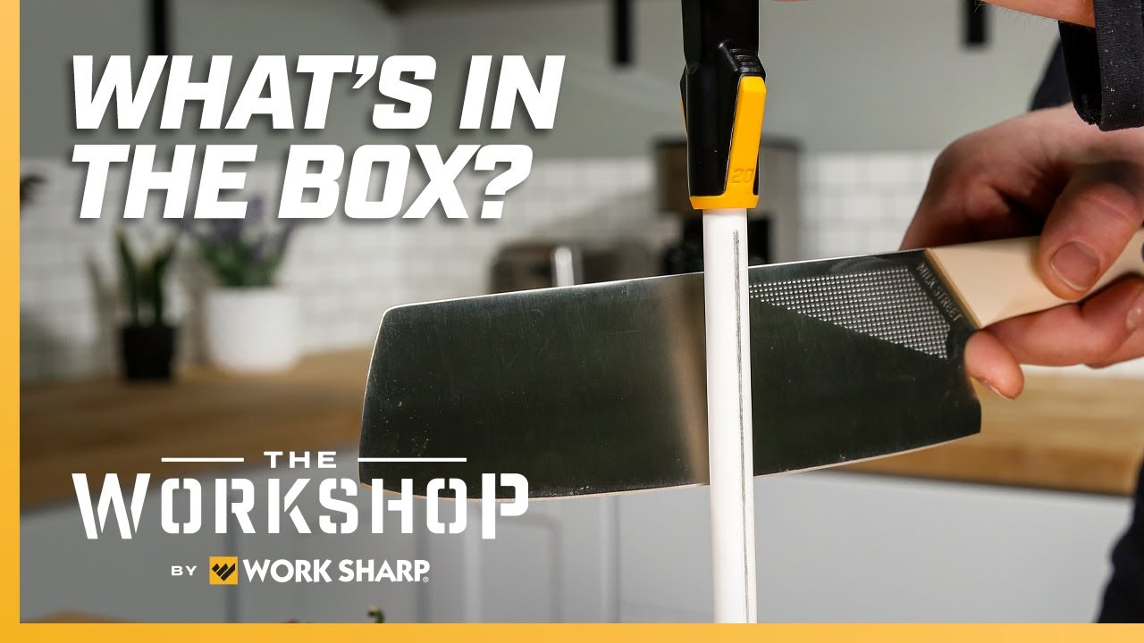 Work Sharp Ceramic Kitchen Honing Rod - What's in the box? - YouTube
