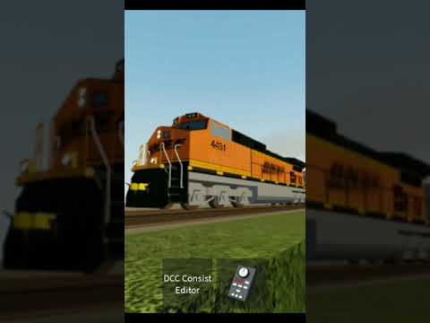 BNSF 4431 leads in Roblox Southline - YouTube