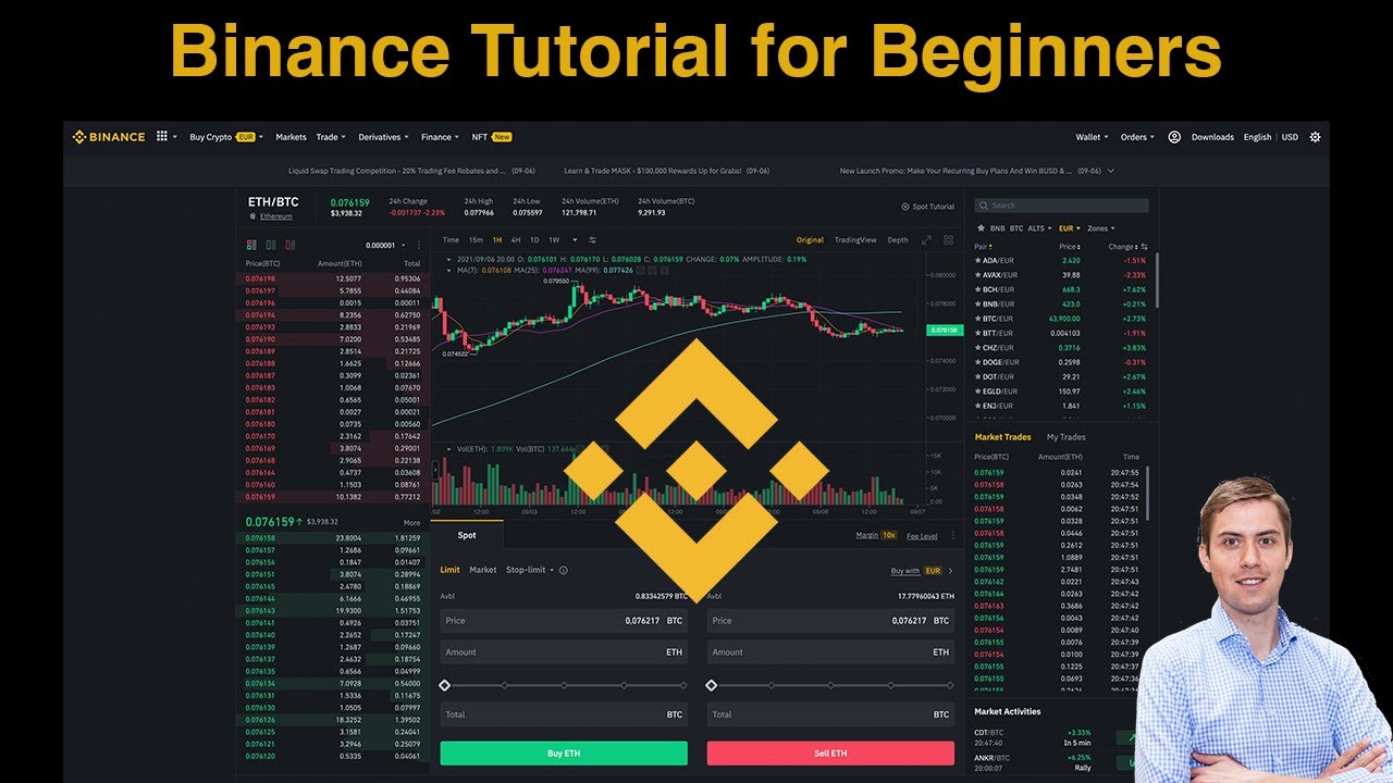 Binance Tutorial for Beginners - YouTube