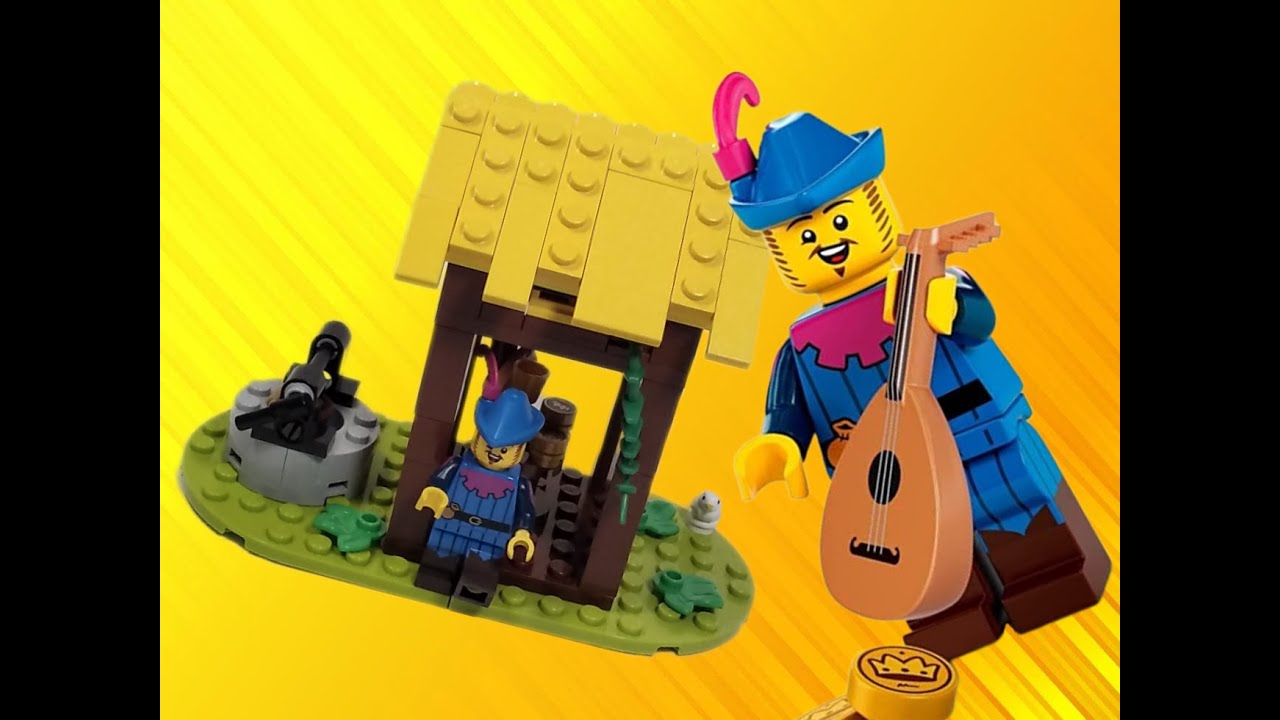 LEGO Minifigures Series 22-Ville Troubadour House @TheB3 - YouTube