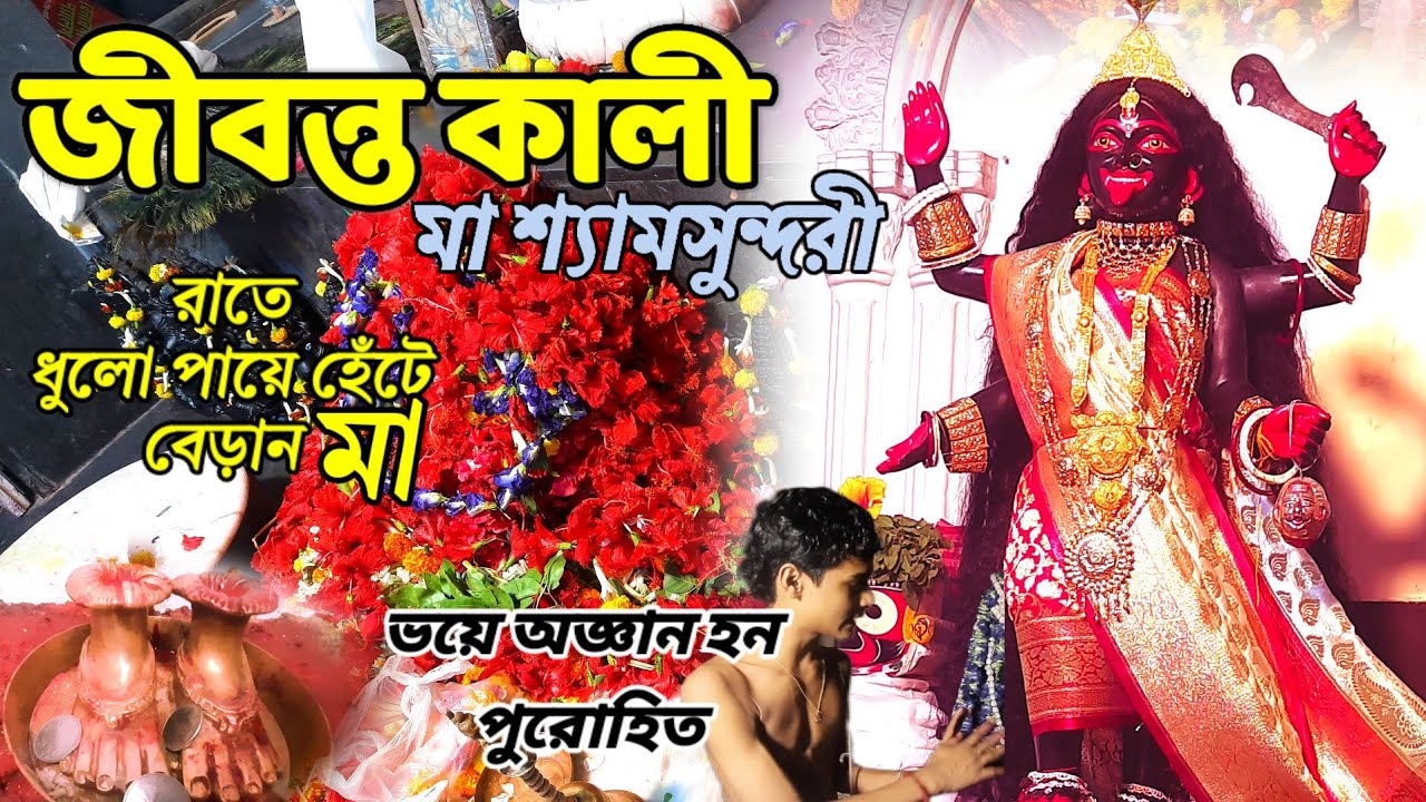 Shyam Sundari Kali Temple Kolkata | maa shyam sundari | jibonto kali ...