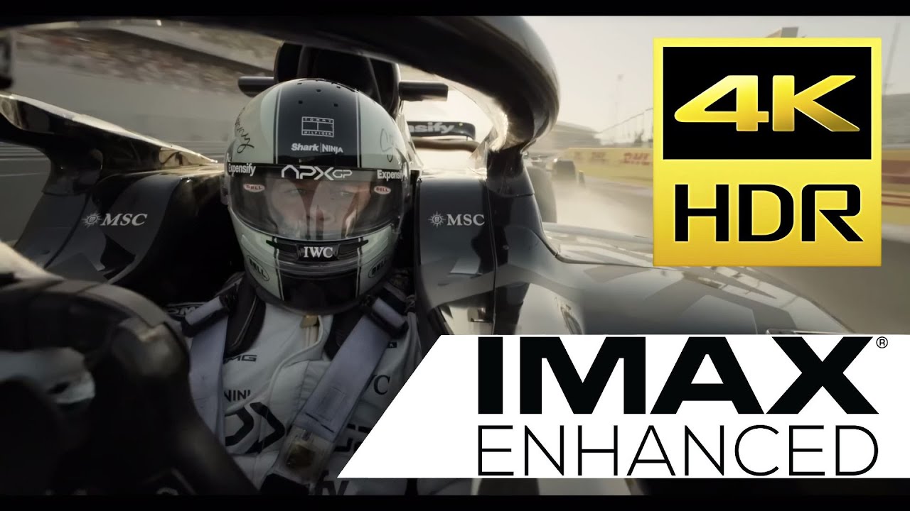 F1 | Official Trailer | 4K HDR IMAX® 1.90 | Filmed For IMAX® - YouTube