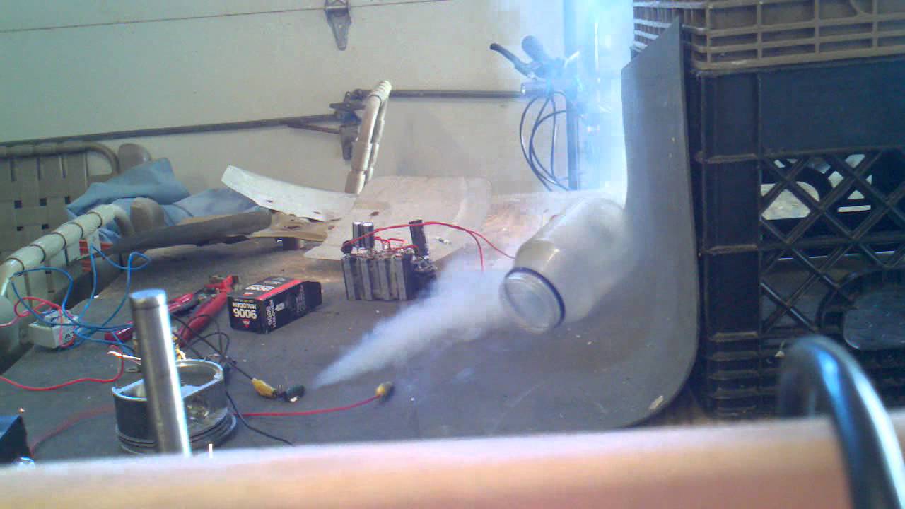 Capacitor overload - YouTube